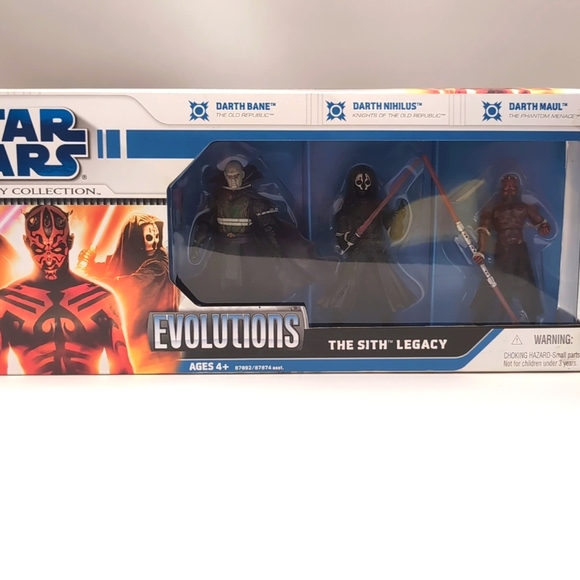 Star Wars | Toys | Star Wars Evolutions The Sith Legacy Action Figures ...